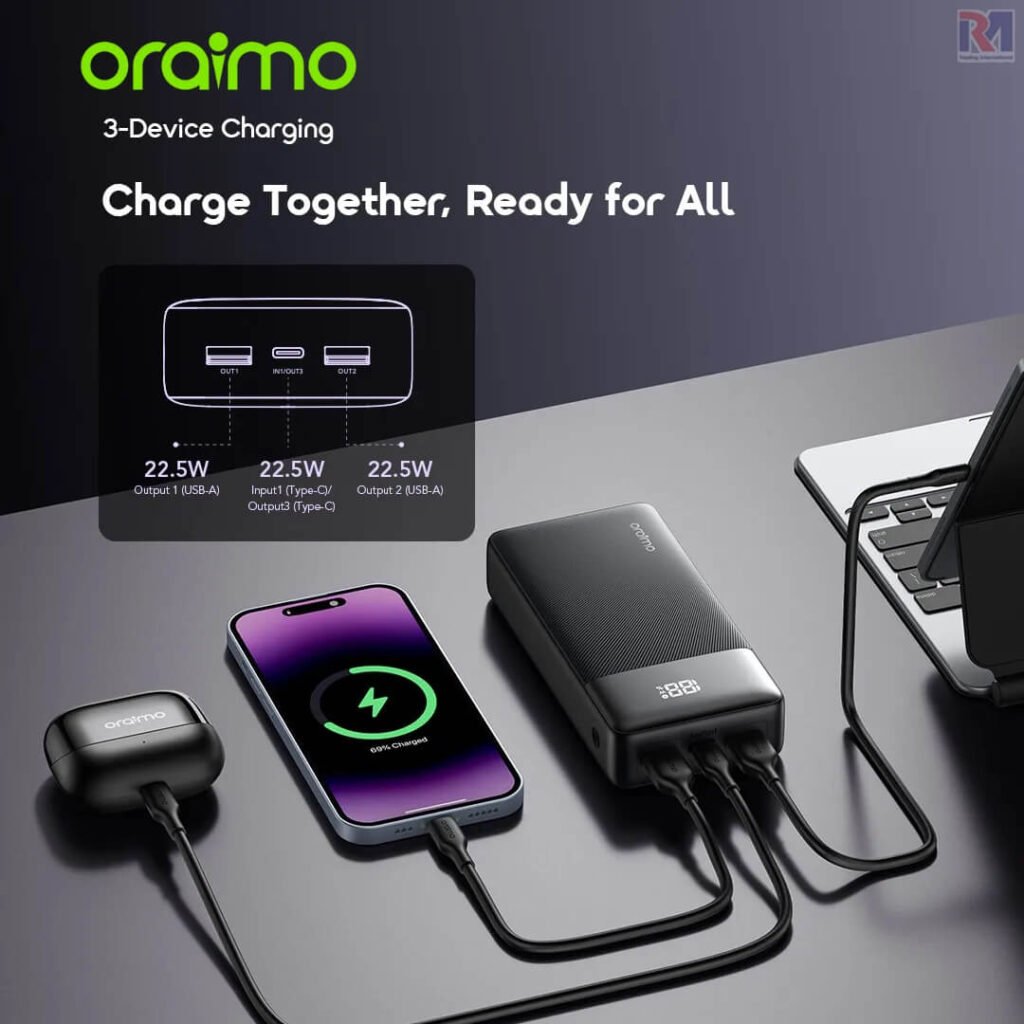 Buy Original Oraimo OPB-7200Q PowerNova Q21 20000mAh Power Bank