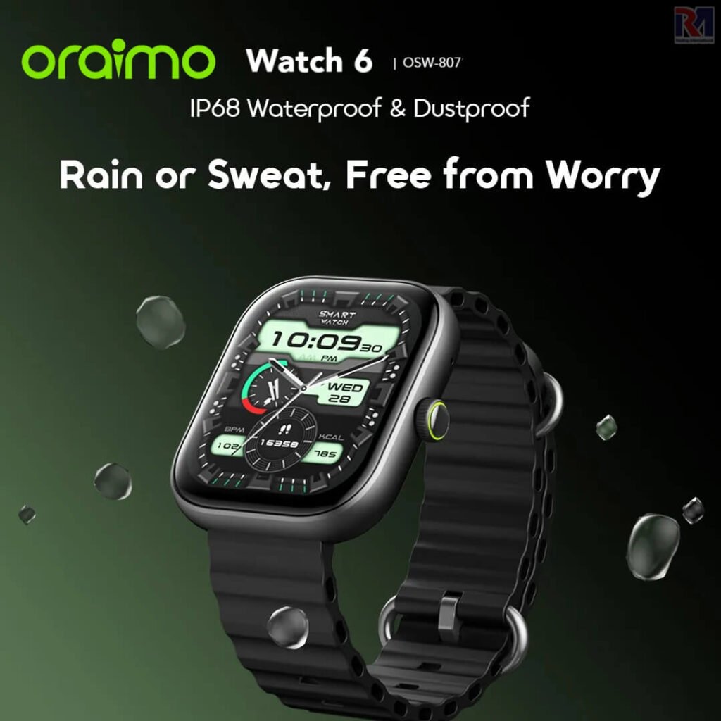 Oraimo Watch 6 OSW-807 Bluetooth Calling Smart Watch