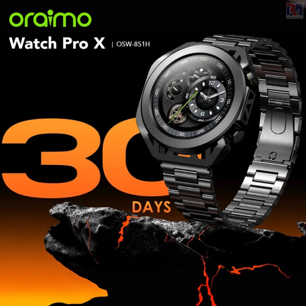 Oraimo Watch Pro X OSW-851H Smart Watch Price in Bangladesh